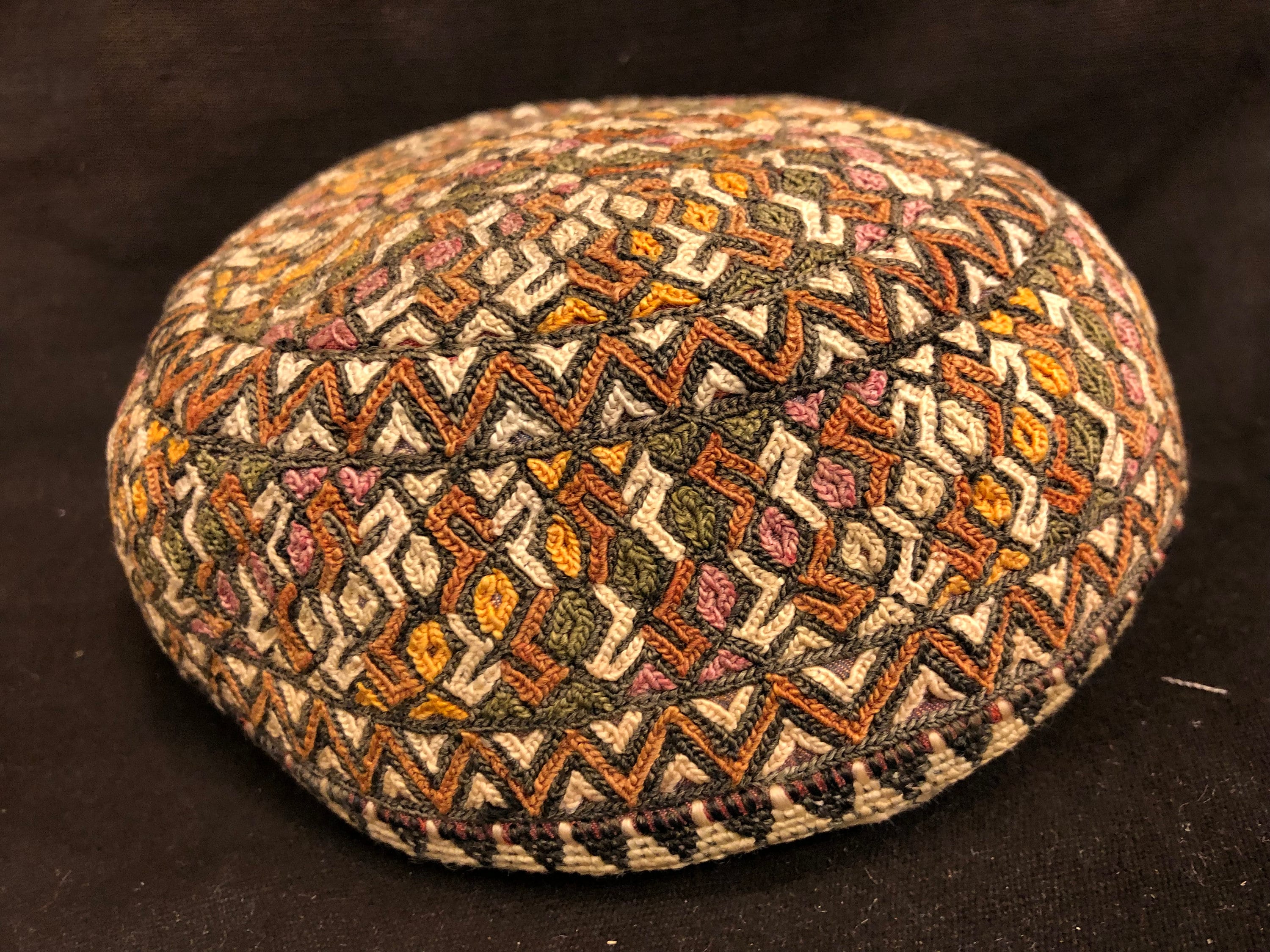 Antique Turkmen HAT From Yomud Tribe , Central Asian Child Hat. FREE ...