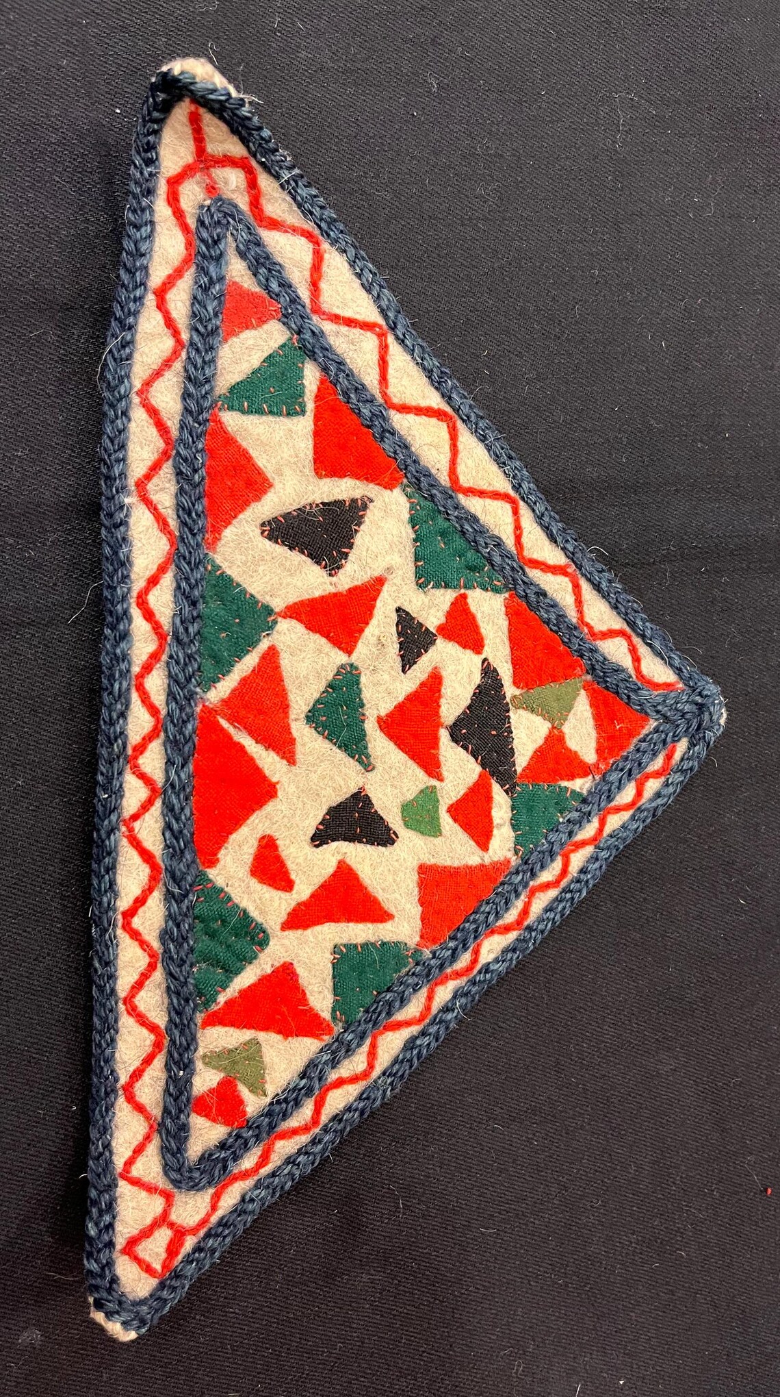 Ethnic Uzbekistan Felt Talismanic Amulet Wall Hanging Decor , Wool ...