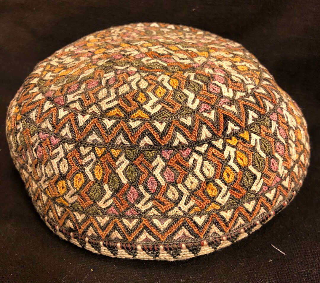 Antique Turkmen HAT From Yomud Tribe , Central Asian Child Hat. FREE ...