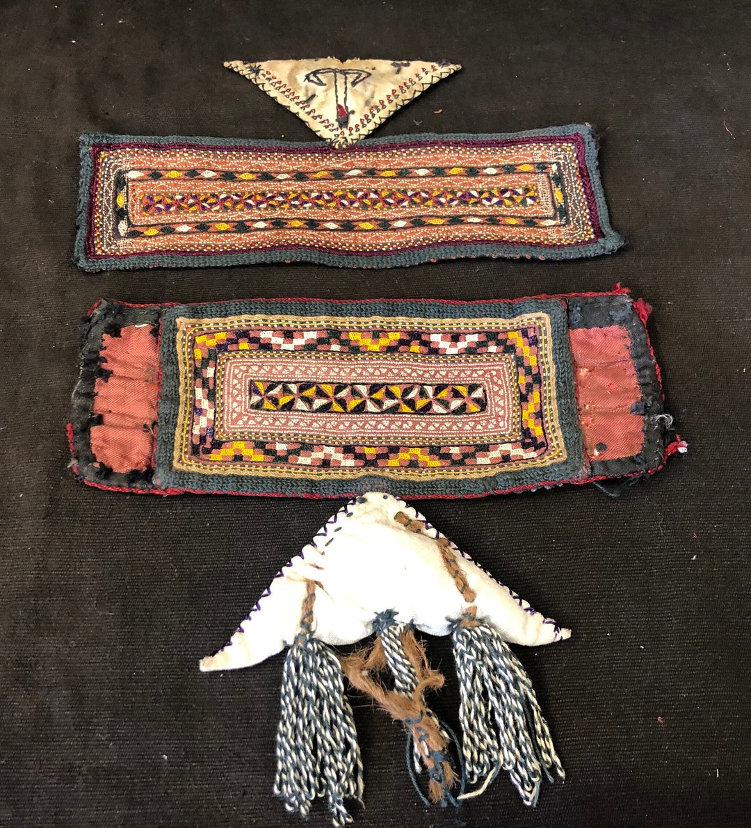 Ethnic Turkmen Talismanic Amulet Wall Hanging Decor Silk - Etsy