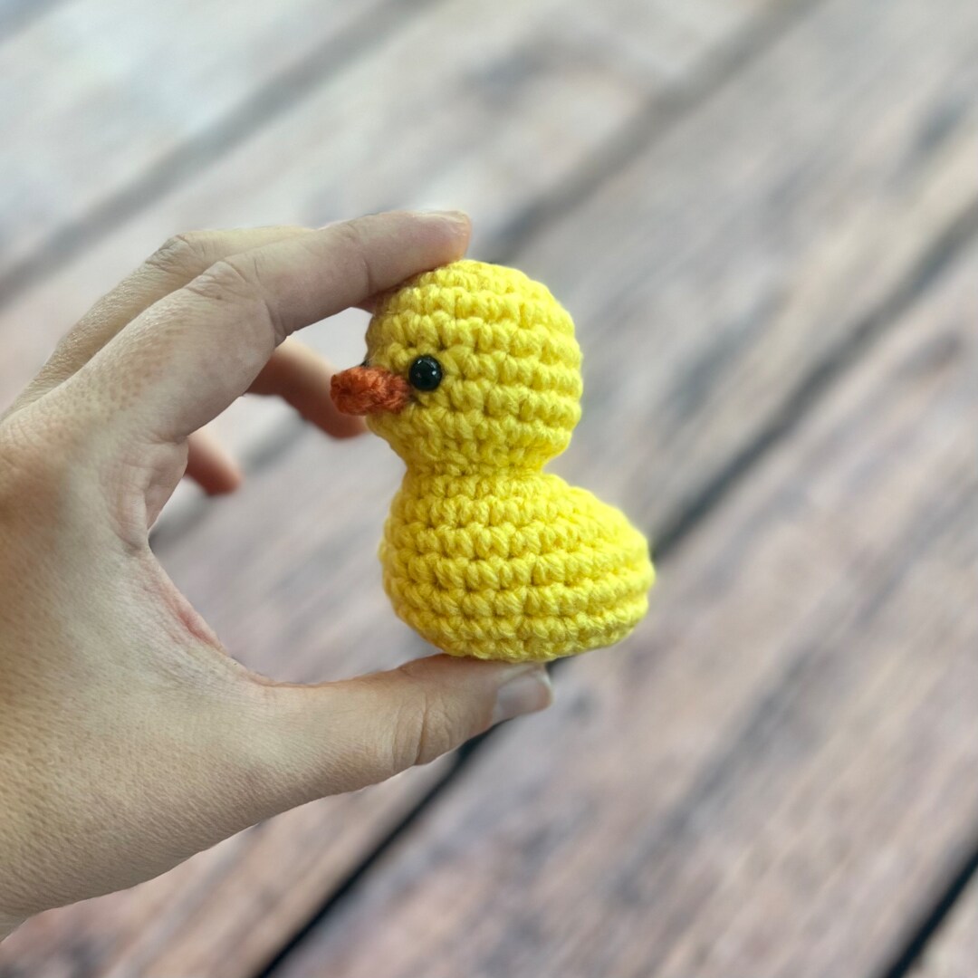 Mini Duck Crochet Amigurumi Plush - Etsy