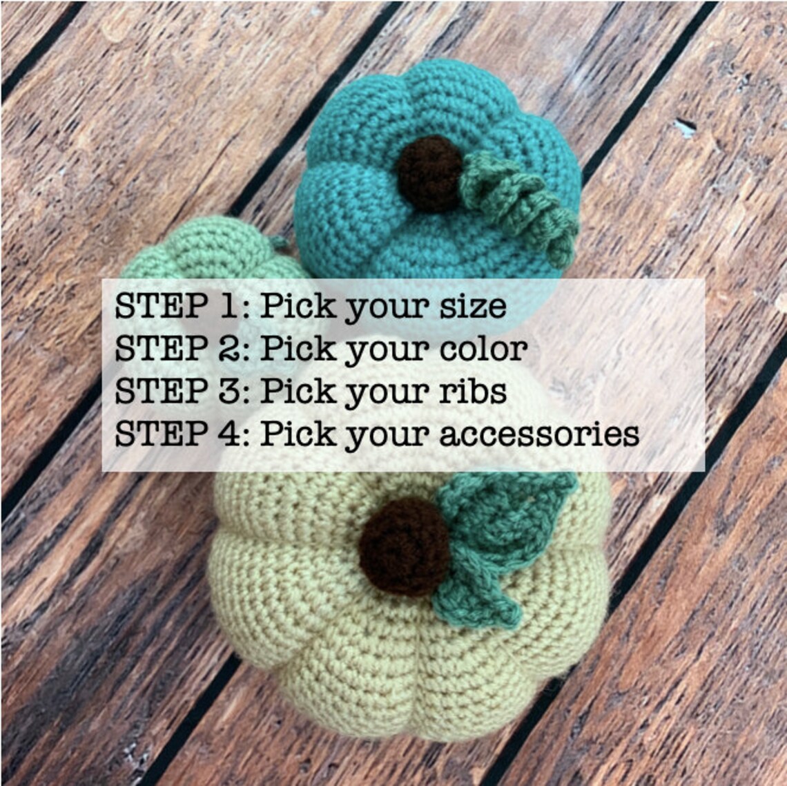 Pumpkin Plush Amigurumi PATTERN Mix and Match Pumpkins | Etsy