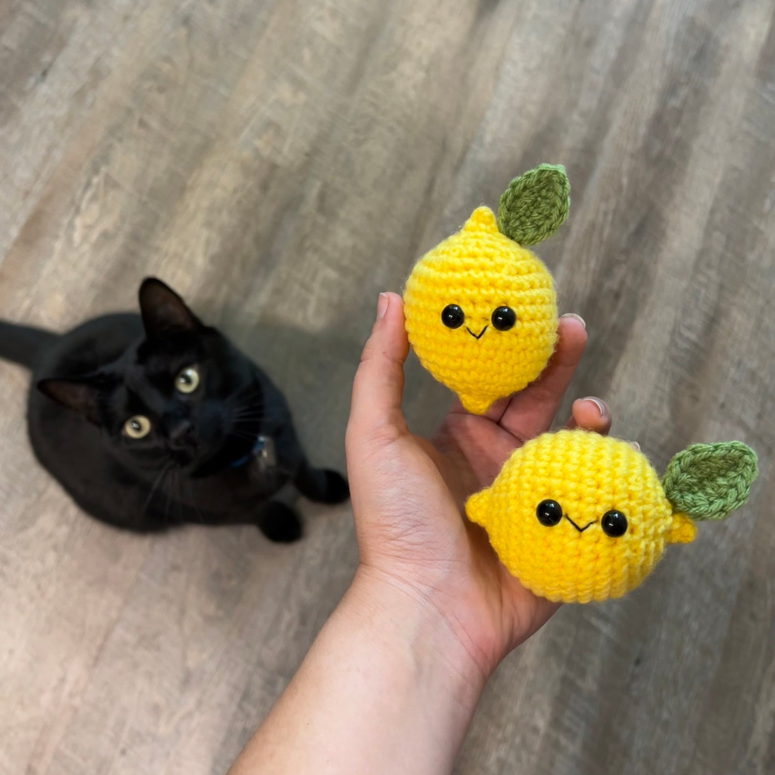 Lemon and Cherry Crochet Amigurumi Plush - Etsy
