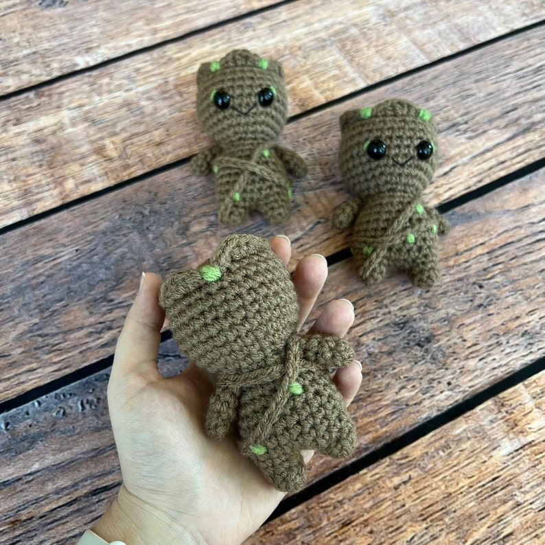 Baby Tree Man Crochet Amigurumi Plush - Etsy