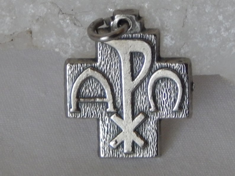 Alpha Omega Chi Rho Cross Great Jubilee of 2000 Holy Year Medal #405 - Etsy