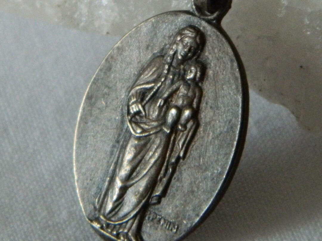 Antique Notre Dame De Vie Penin Medal, Our Lady of Life 94 - Etsy