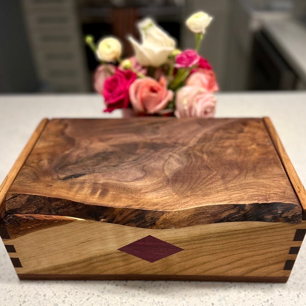 Wooden Keepsake Box - Etsy