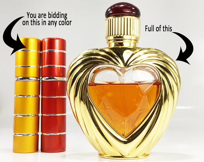 Victoria's Secret Heart Shaped Rapture Original Perfume in a 5ml SPRAY ...