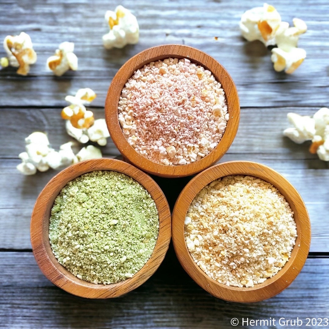 Popcorn Mix Three Pack | Hermit Grub | Hermit Crab Food - Etsy