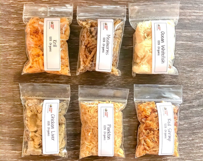 The Hermit Crab Shack Snack Pack Hermit Crab Food - Etsy