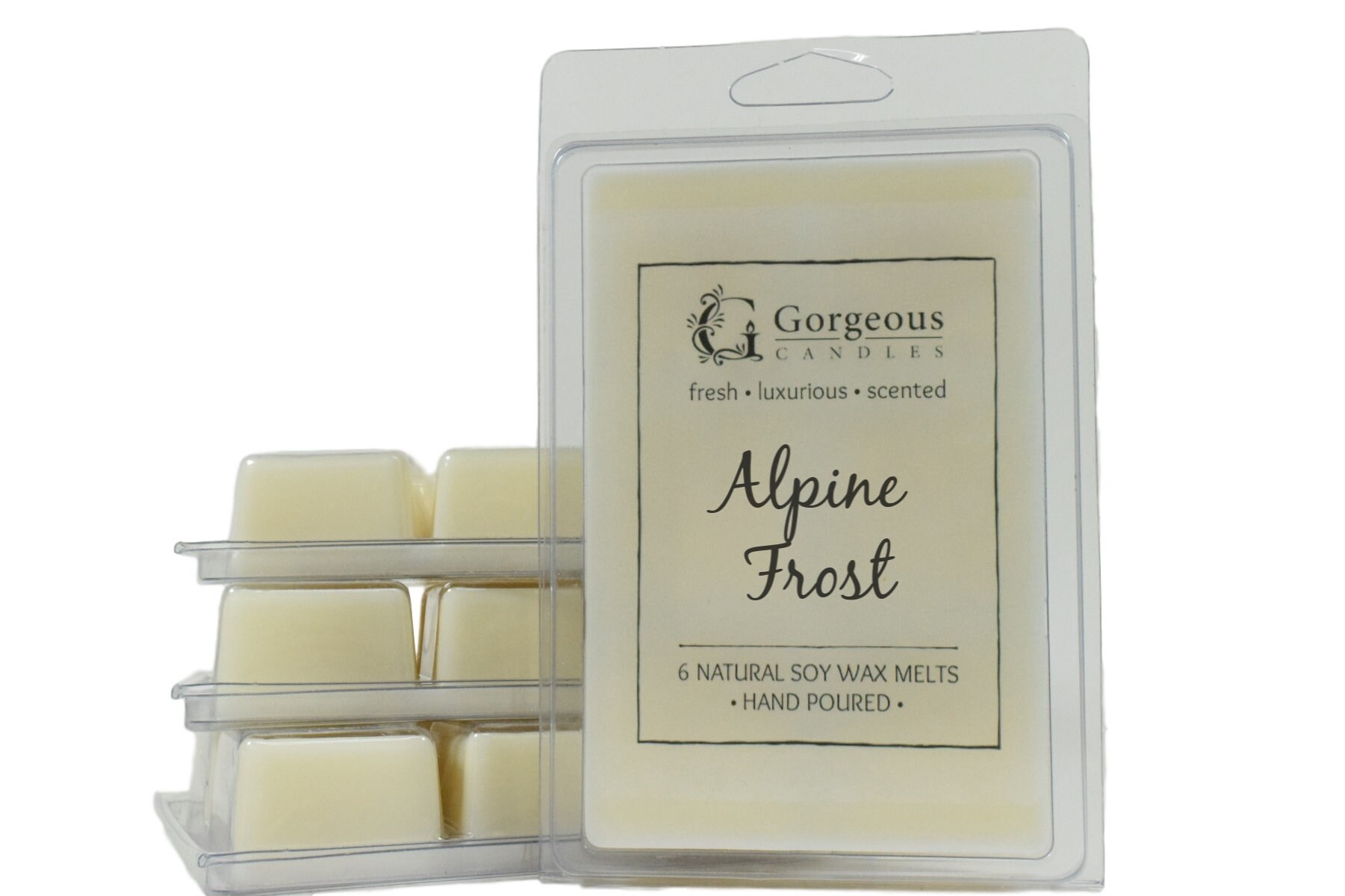 Alpine Frost Scented Soy Wax Melts Scented Soy Wax Tarts, Hand Poured ...