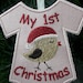 My 1st Christmas Machine Embroidery Design 4 Designs ( 2 Free Standing ...