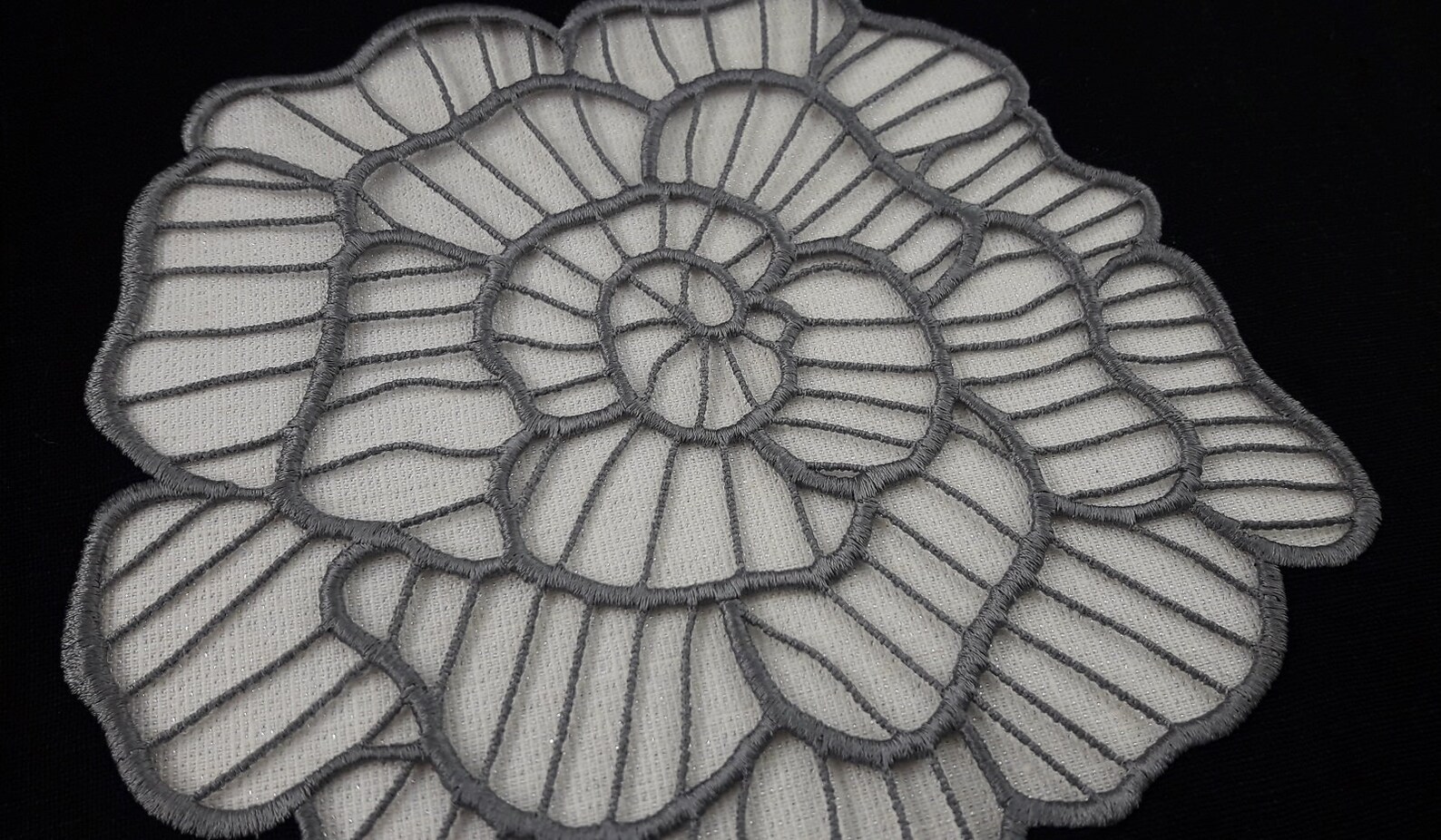 Cutwork Big Rose Richelieu Machine Embroidery Designs Instant Download ...