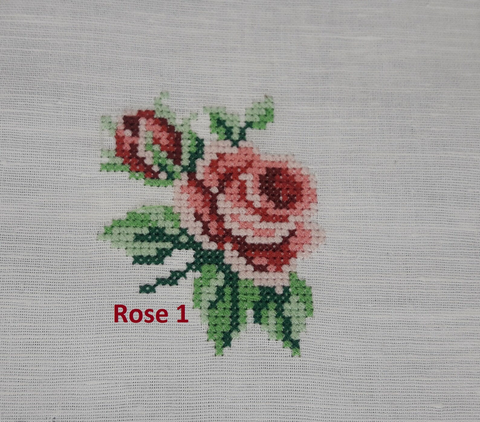 Small Roses Cross Stitch 2 Machine Embroidery Designs for 4x4 - Etsy