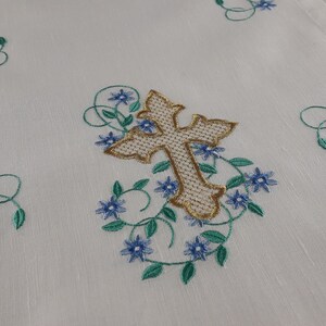 Easter Cross With Flowers - Machine Embroidery Designs Set - Etsy