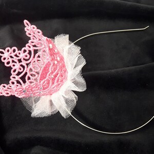 FSL Tatting 3D Crown 5x7" Hoop Machine Embroidery Design - Etsy