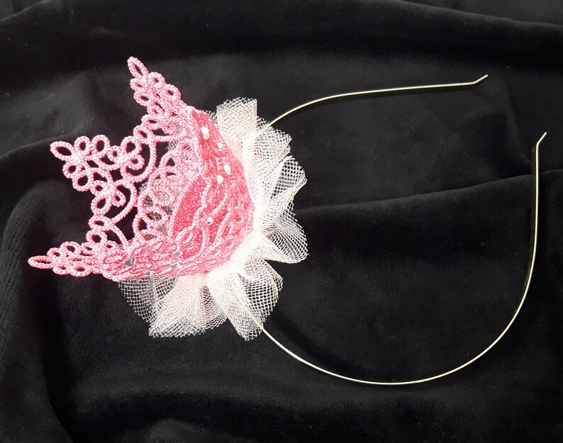 FSL Tatting 3D Crown 5x7 Hoop Machine Embroidery Design - Etsy