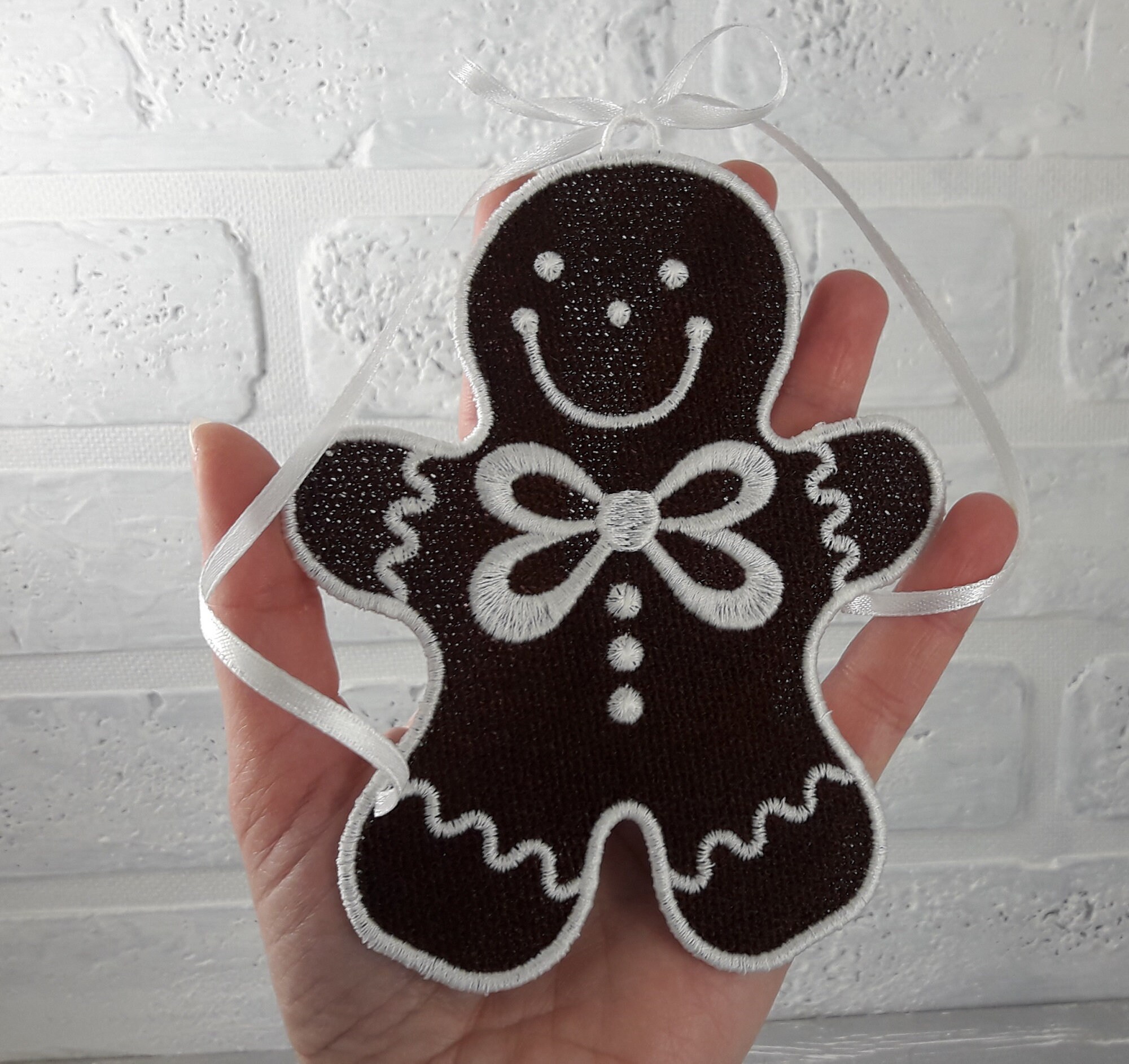 FSL Big Christmas Gingerbread 2 Pattern Free Standing Lace - Etsy