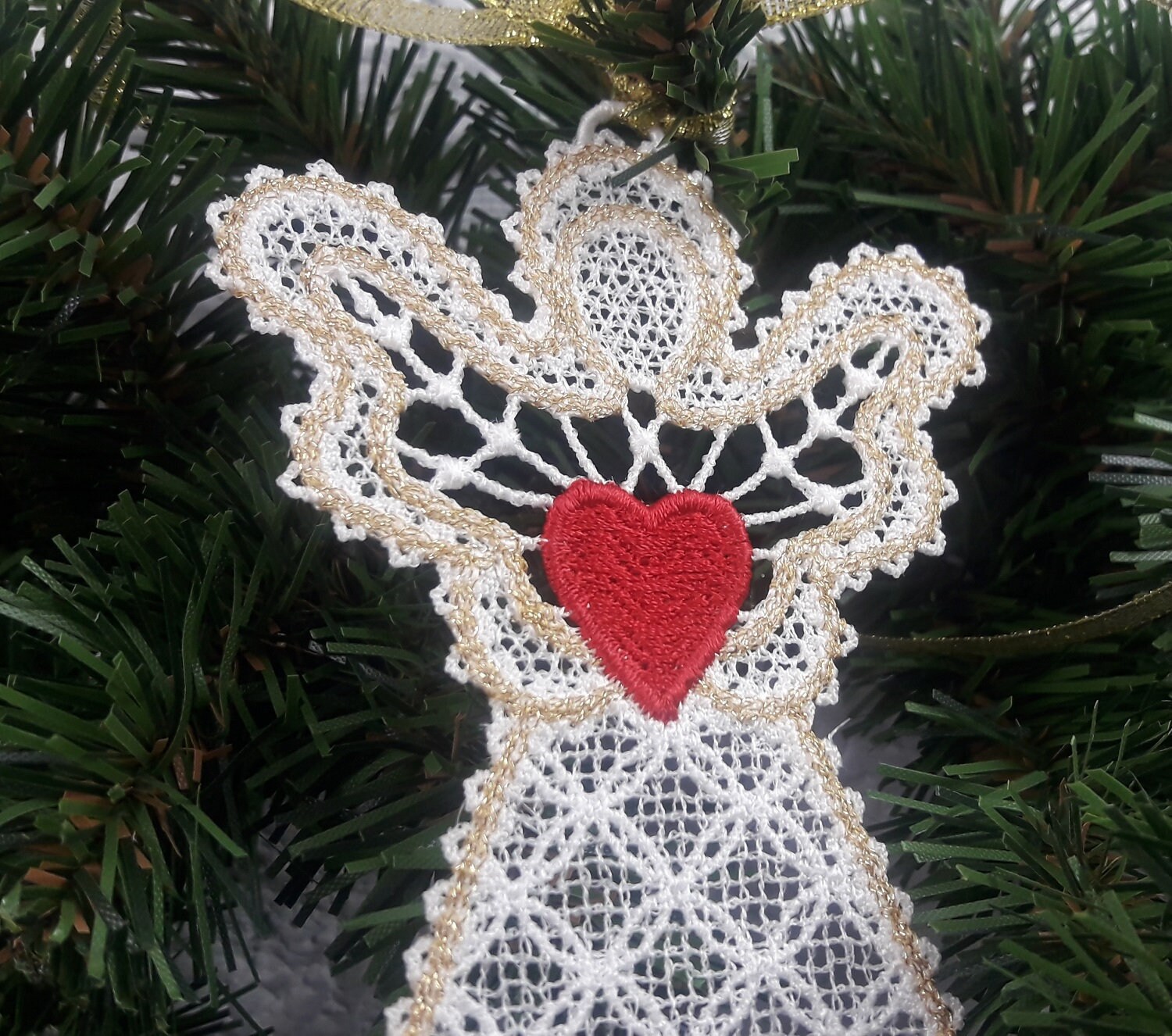 FSL Angel Free Standing Lace Instant Download Machine | Etsy