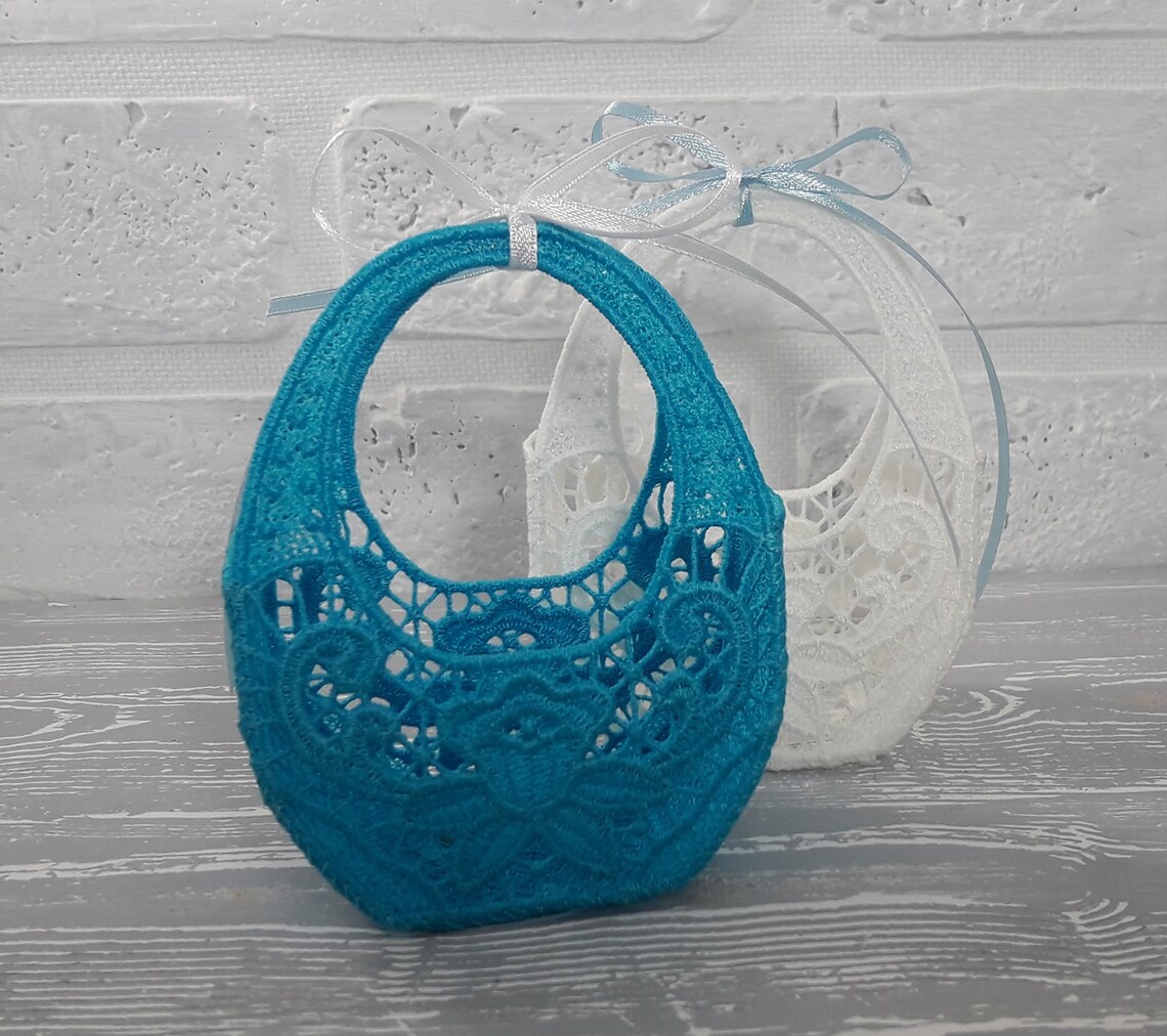 FSL Bag for Sweets or Other Surprises Fsl Basket for Decor - Etsy