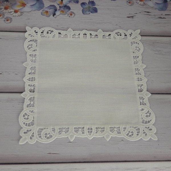 Handkerchief Embroidery Kit - Etsy
