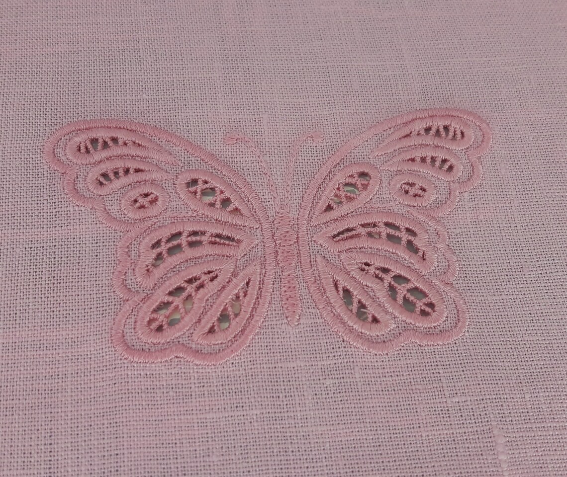 Butterfly Cutwork Richelieu Machine Embroidery Design Instant - Etsy