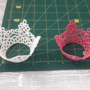 FSL Tatting 3D Crown 5x7" Hoop Machine Embroidery Design - Etsy