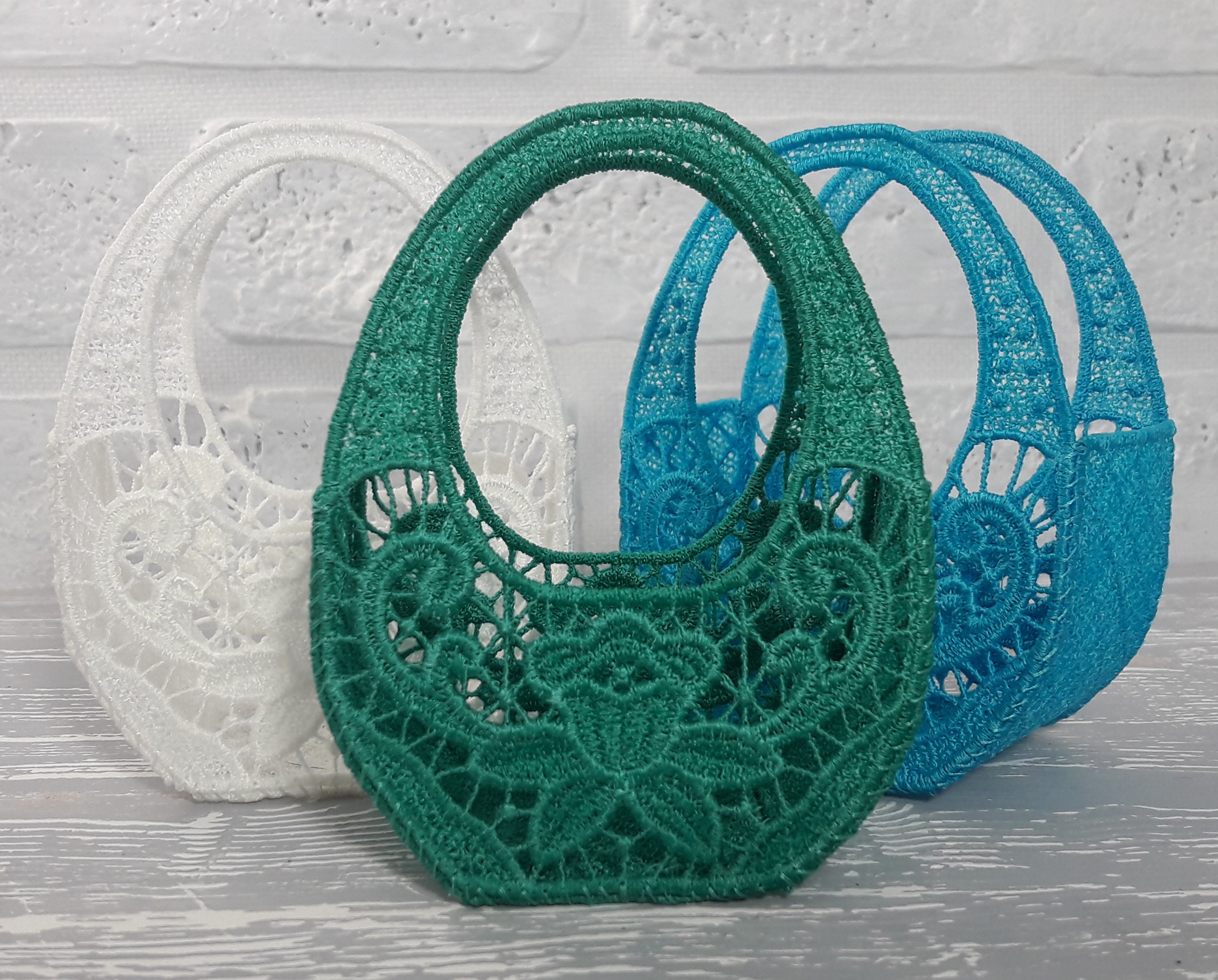 FSL Bag for Sweets or Other Surprises Fsl Basket for Decor - Etsy