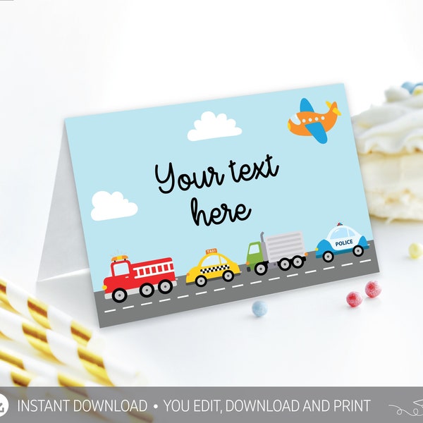 Transportation Party - Etsy