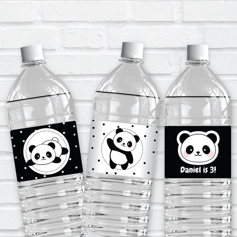 Cute Panda Water Bottles - Etsy