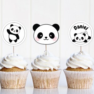 Panda Birthday Party Kit DIGITAL | Panda Party Bundle Set ...