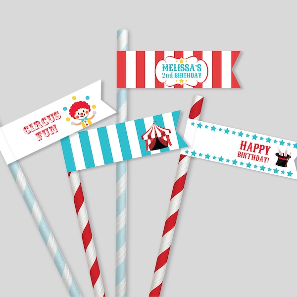 Printable Straw Flag - Etsy