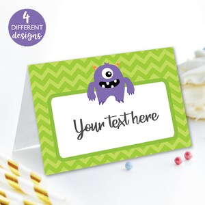 Monster Birthday Party Kit DIGITAL | Little Monster Party Bundle Set ...