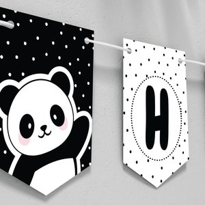 Panda Birthday Party Kit DIGITAL | Panda Party Bundle Set ...