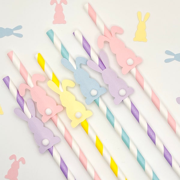 Purple Paper Straws - Etsy