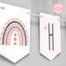 Boho Rainbow Happy Birthday Banner DIGITAL | Rainbow Party Decoration ...