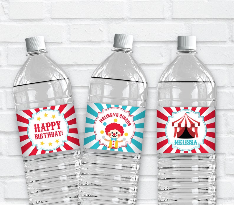 Circus Birthday Party Kit DIGITAL | Carnival Party Bundle Set ...