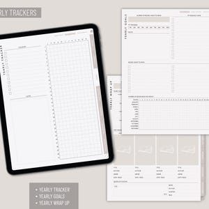 Digital Reading Journal | Goodnotes Reading Tracker | Digital Reading ...