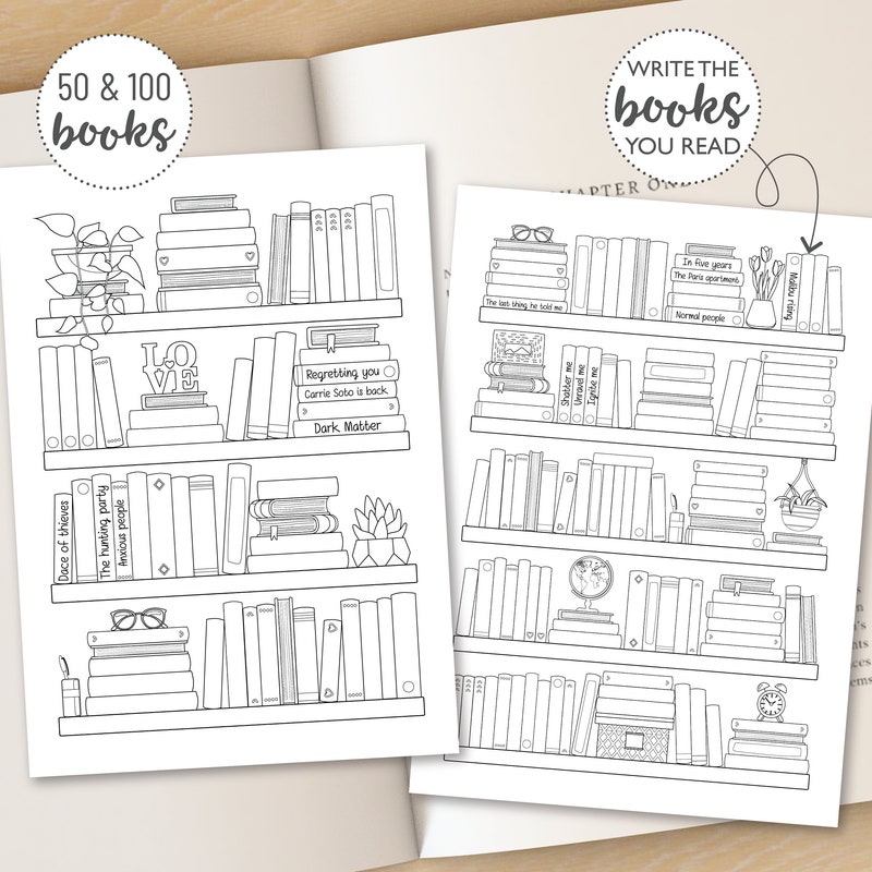 2025 2026 reading tracker - Etsy.de