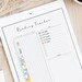 Reading Tracker | Minimalist Monthly Reading Log | Digital Book Reading ...