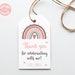 Boho Rainbow Birthday Thank You Tag DIGITAL Rainbow Party Favor Tag ...