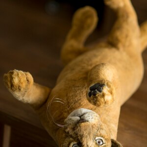 Realistic Stuffed Lioness Plush Replica, Lifelike Lion Plush, Stuff ...