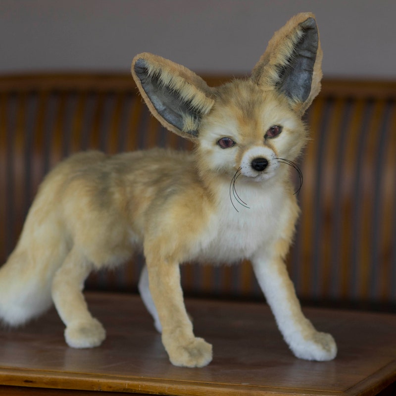 Realistic Fox Plush - Etsy