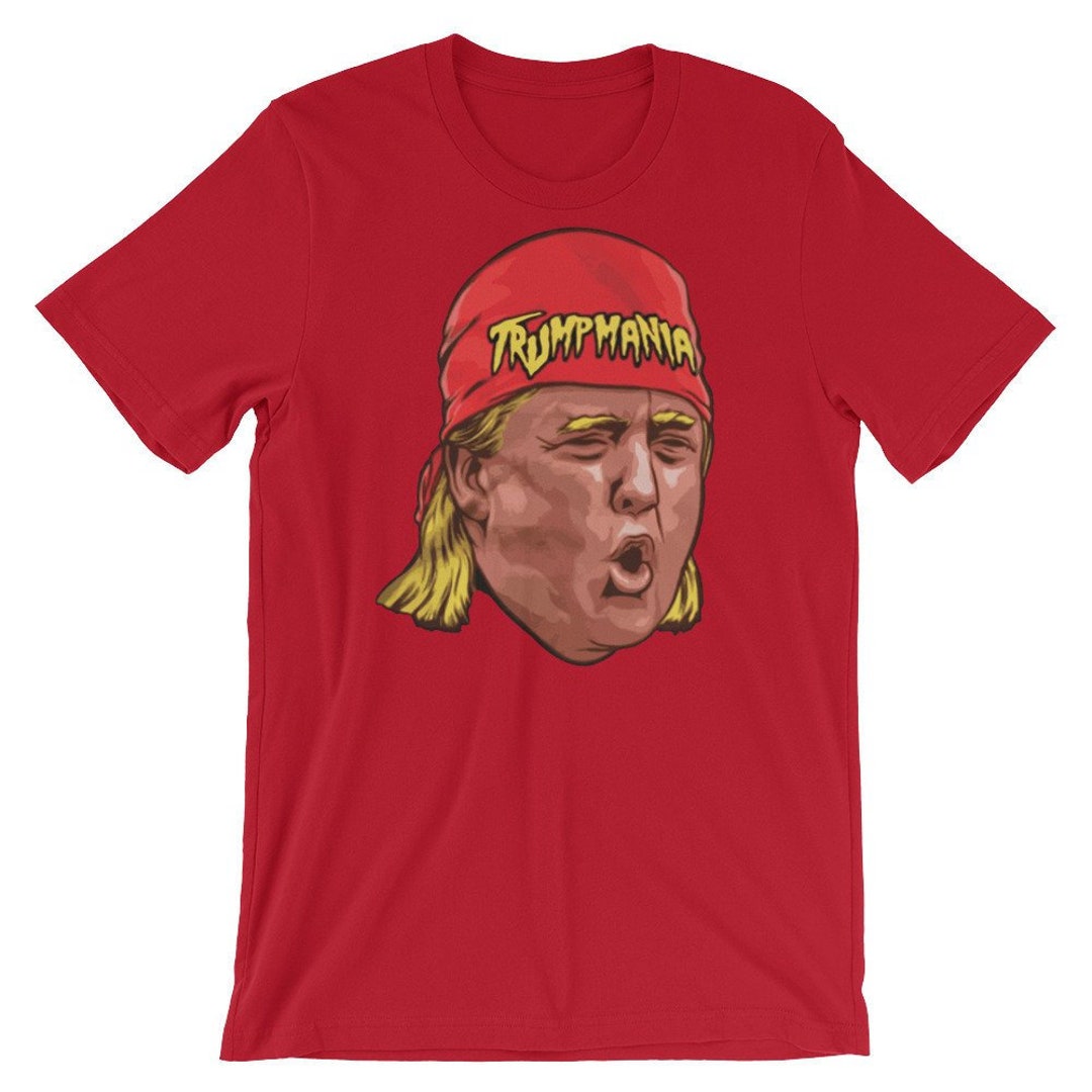 Trumpmania Wrestling T-shirt: Funny Right Wing Fan Gift - Etsy