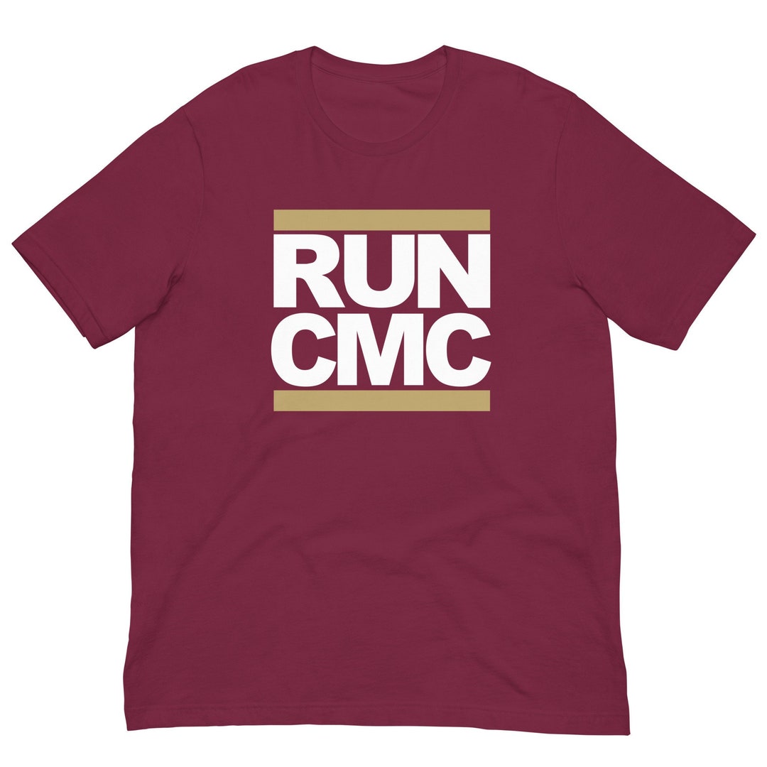 RUN CMC Funny Christian Mccaffrey San Francisco 49ers Unisex T-shirt - Etsy
