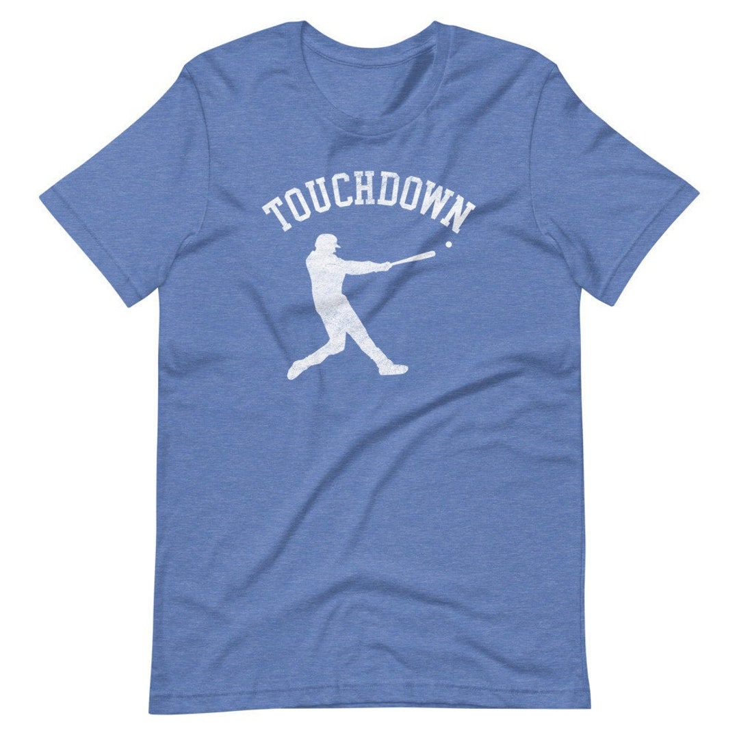 Touchdown, Baseball Shirt, Confused About Sports, Batter Hitting a ...
