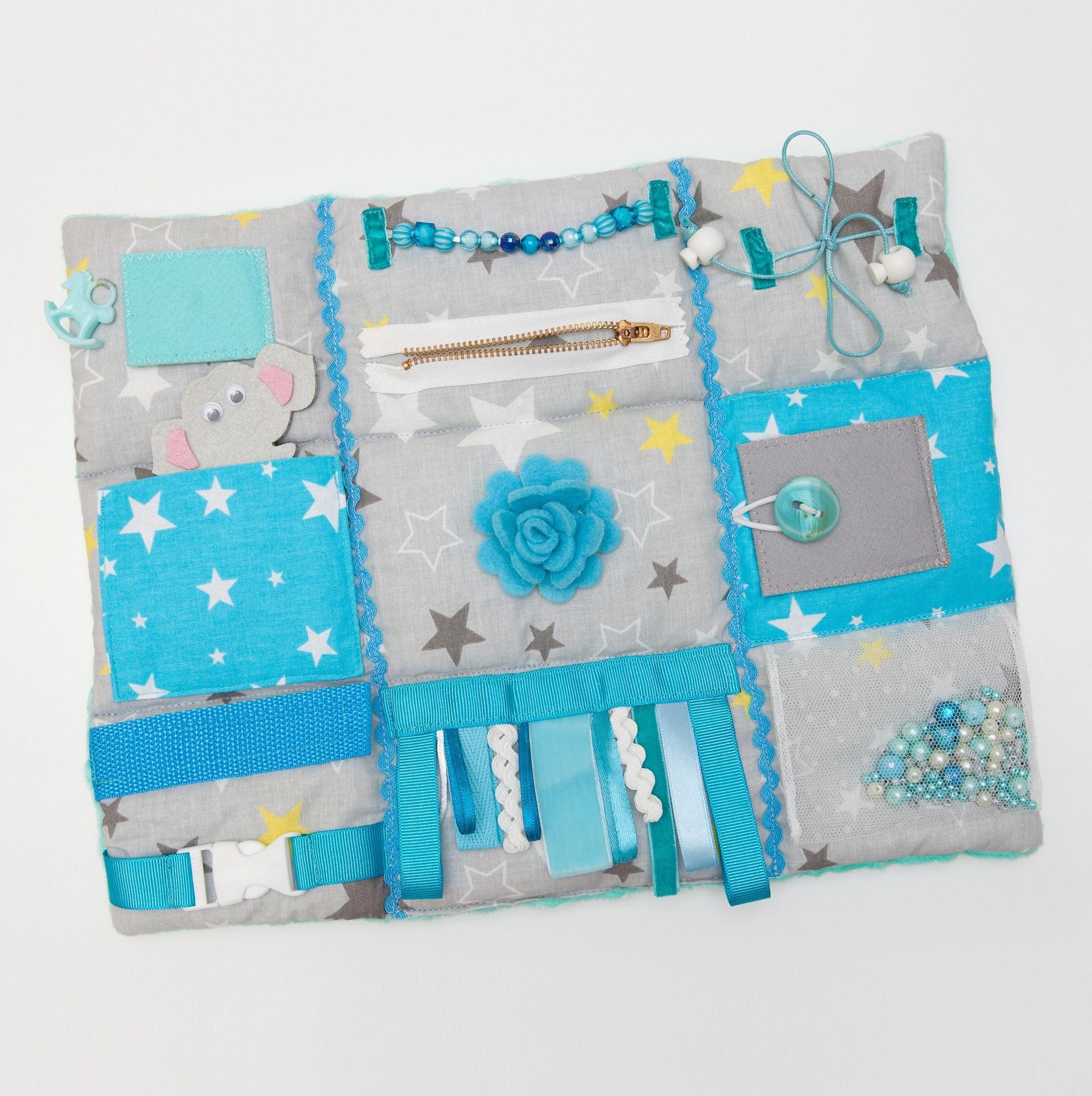 Dementia Fidget Mat – Soft Sensory Lap Blanket for Alzheimer’s Dementia ...