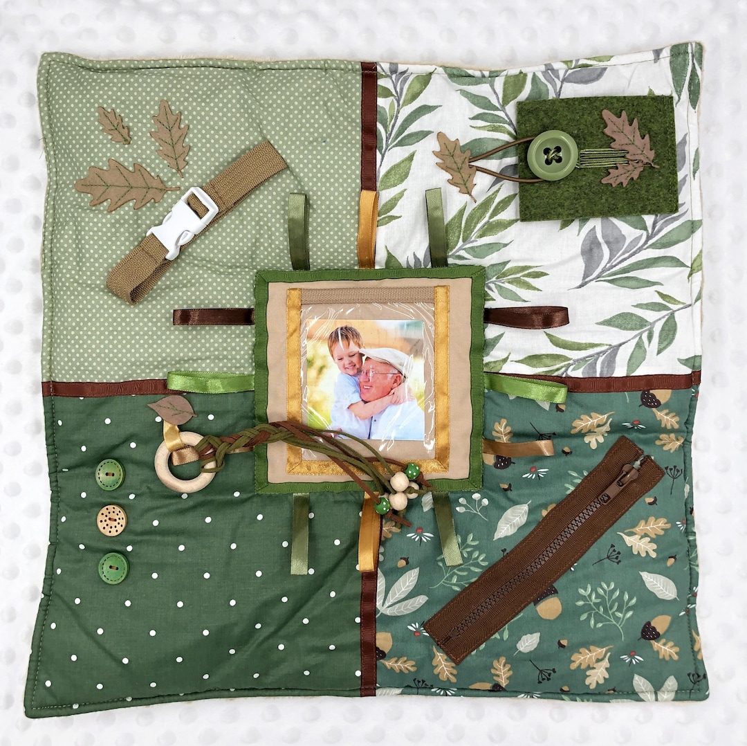 Dementia Activities for Nursing Home Residents - Fidget Blanket ...