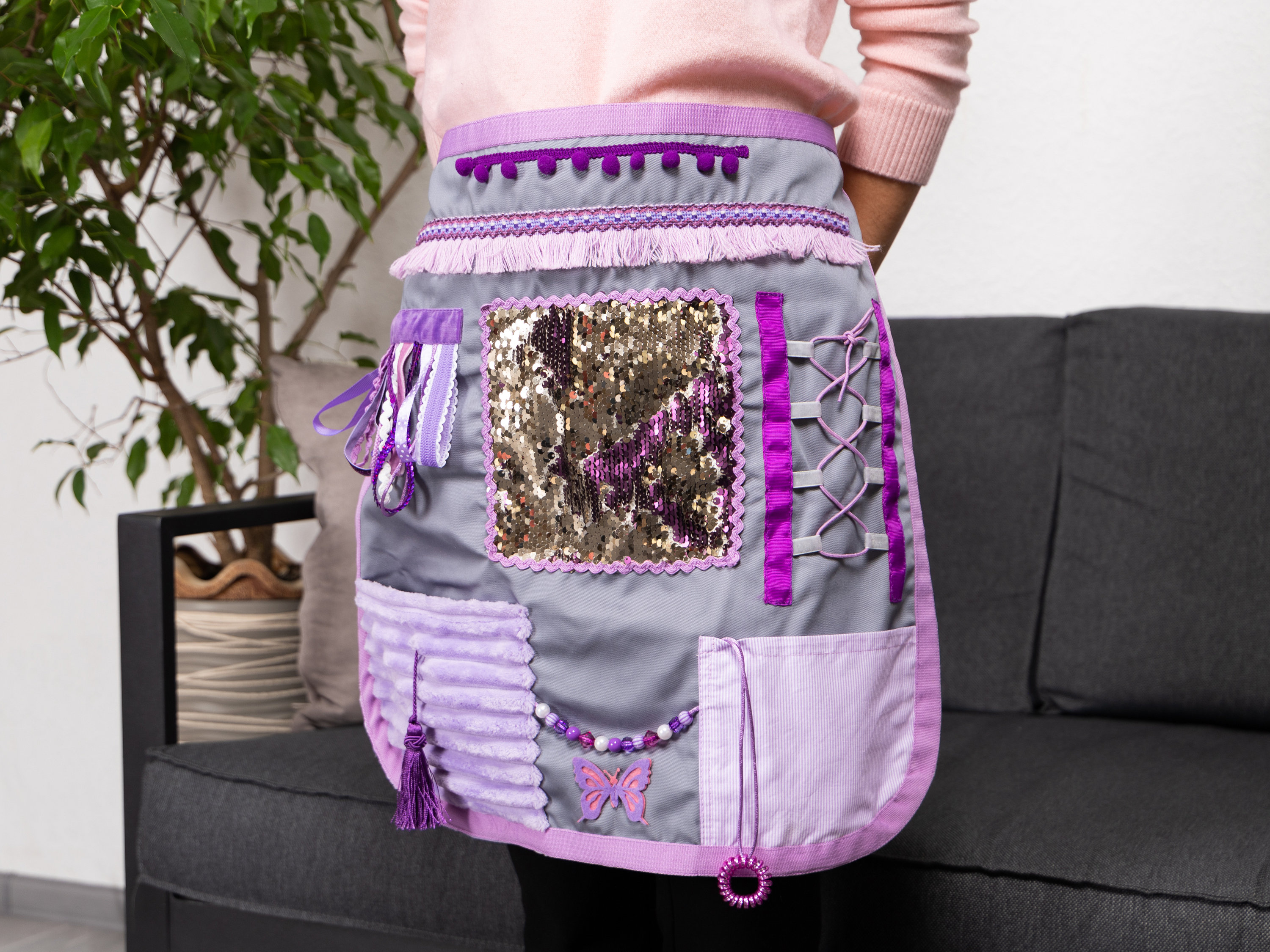 Fidget Apron for Dementia Alzheimers Patients, Dementia Activity Apron ...