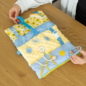 Dementia Activities Fidget Muff, Stress Relief Quilt Lap Mat Twiddle ...